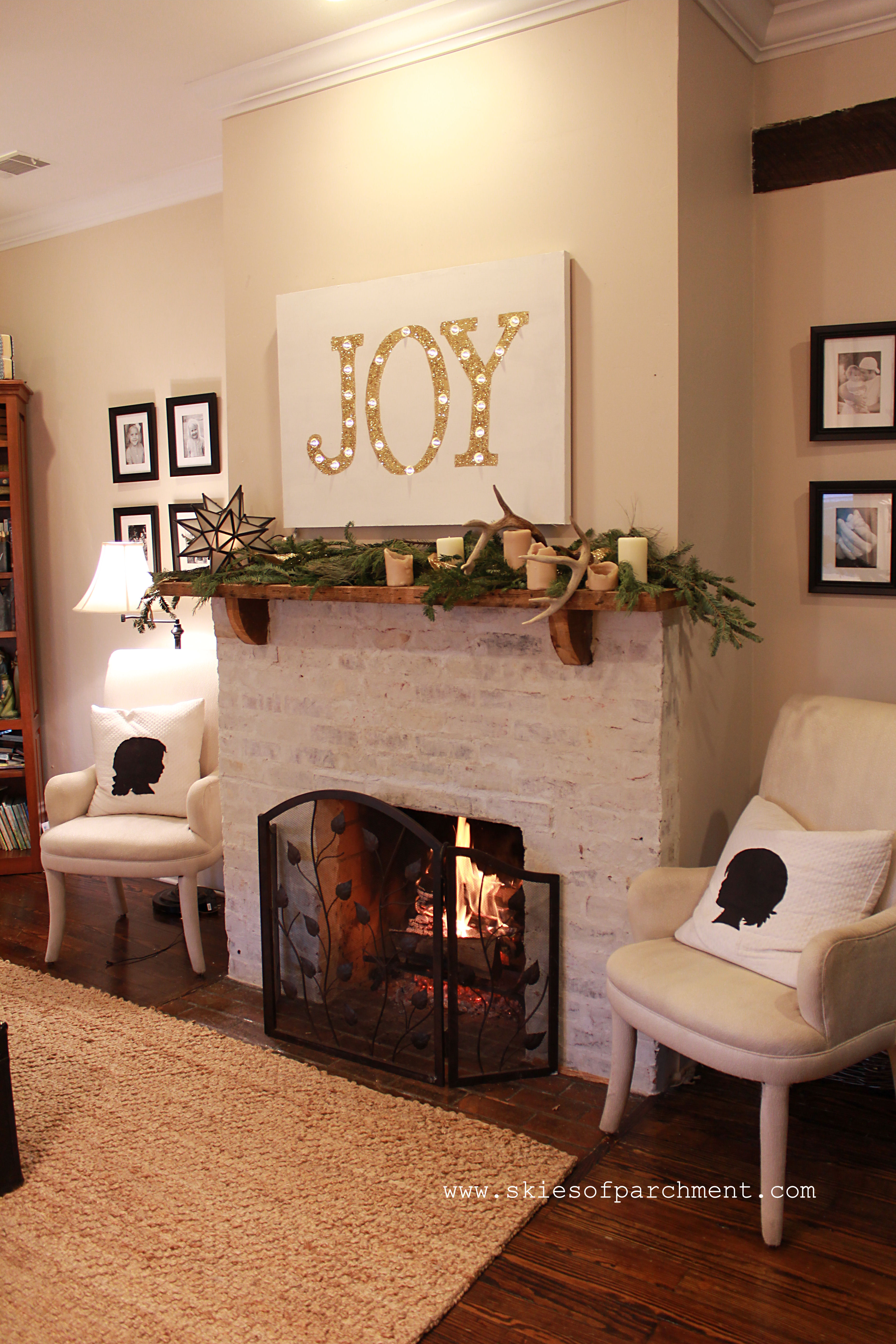 The Cottage at Christmastime. – Skies of Parchment